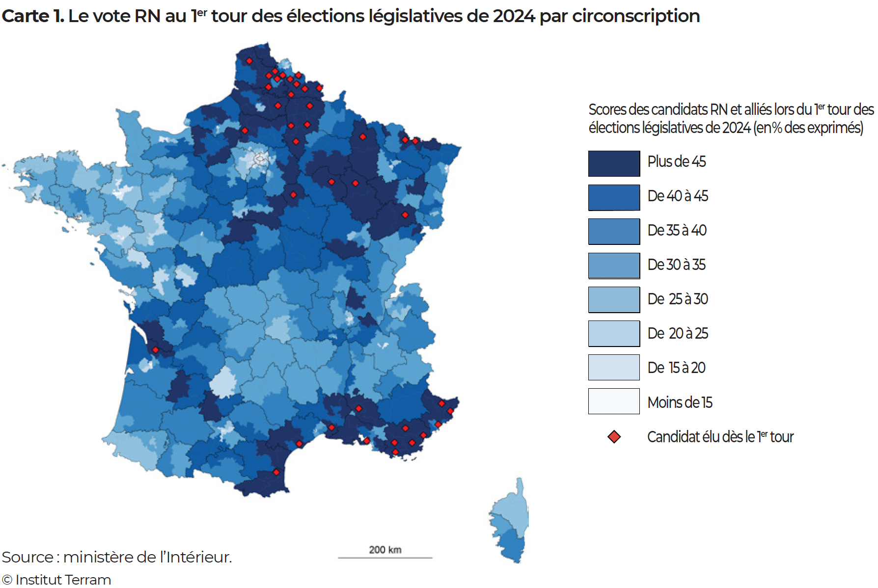 Comprendre la géographie du vote RN en 2024 - Institut Terram